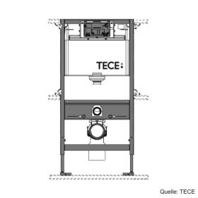 WC-Module - TECEprofil Trockenbaumodule - TECE - Vorwandinstallation ...
