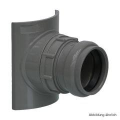 HT-Anschlussstück für Rohr DN 50 zur Anbindung an HT-Abflussr. DN 100