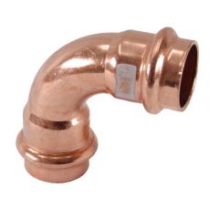 Viega Profipress-S Bogen Kupfer I-I 90°, Serie 4516, 28 mm